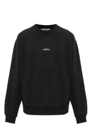 Stone Island Sweatshirt With Printed Logo