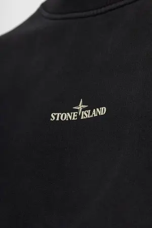Stone Island Sweatshirt With Printed Logo