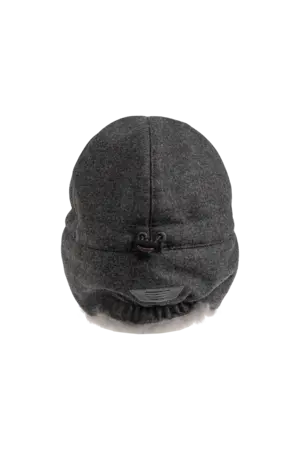 Sease Wool Aviator Cap With Faux Fur Lining