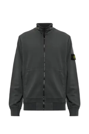 Stone Island Sweatshirt With A Stand-up Collar