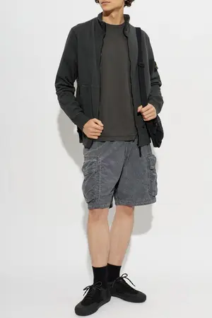 Stone Island Sweatshirt With A Stand-up Collar