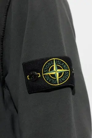 Stone Island Sweatshirt With A Stand-up Collar