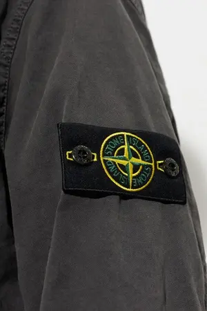 Stone Island Jacket With A Stand-up Collar