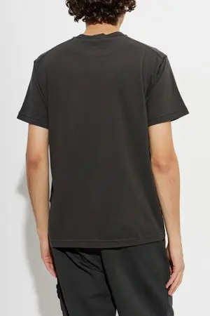 Stone Island T-shirt With Logo Patch