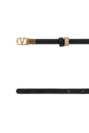 Valentino Garavani Skinny Leather Belt