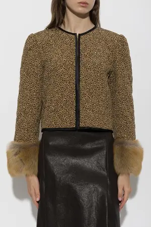 Valentino Garavani Jacket With Animal Print