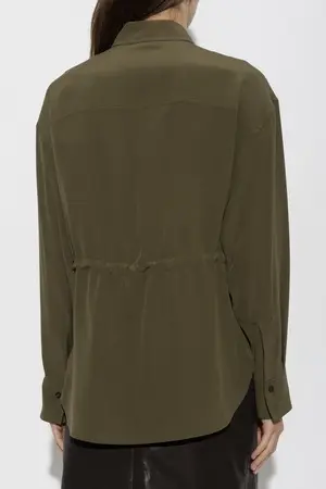 FERRAGAMO Shirt With Drawstring Waist