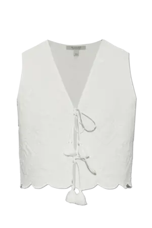 ALLSAINTS Mona" Vest - White