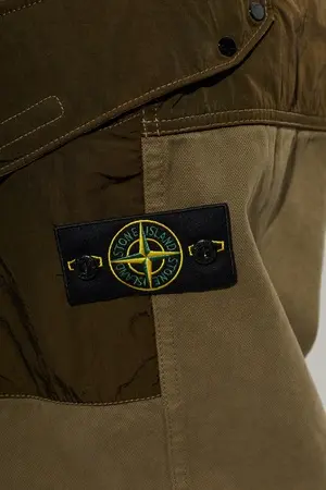 Stone Island Pants Made From Combined Materials