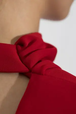 Valentino Garavani Silk Mini Dress With Pockets