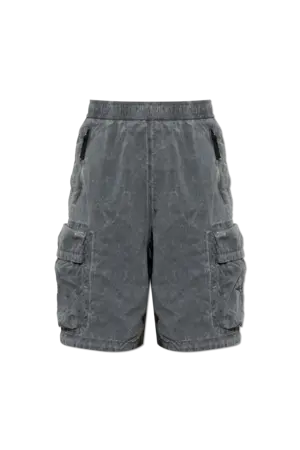 Stone Island Cargo Shorts - Grey