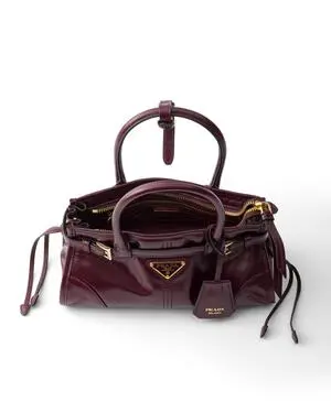 Prada Bonnie Leather Mini-bag - Red
