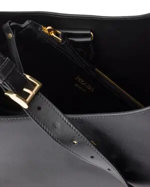 Prada Boogie Large Leather Bag