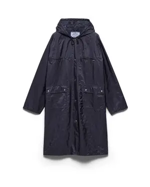 Prada Lightweight Re-nylon Raincoat - Blue