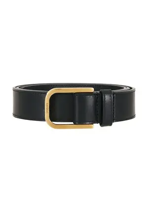 Saint Laurent Minimalist Buckle Belt