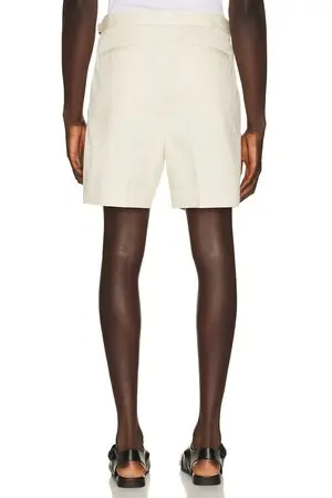 PERCIVAL Blake Double Pleated Shorts