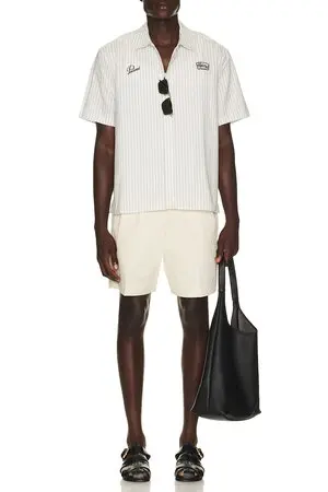 PERCIVAL Blake Double Pleated Shorts