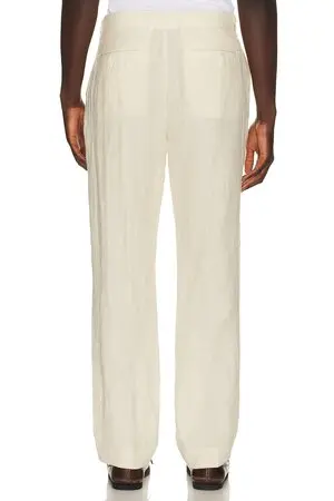 PERCIVAL Tailored Linen Trousers