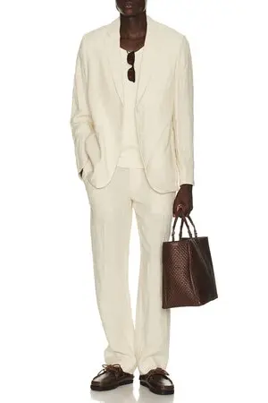 PERCIVAL Tailored Linen Trousers