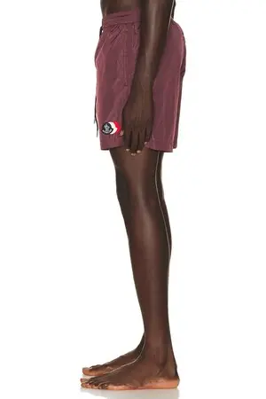 Moncler Swim Shorts - Medium Red