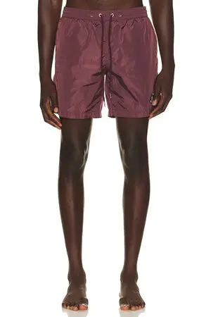 Moncler Swim Shorts - Medium Red