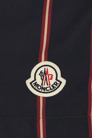 Moncler Stripe Swim Short - Navy