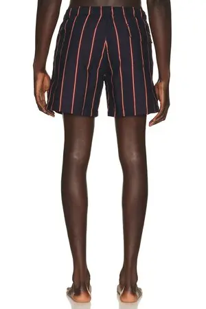 Moncler Stripe Swim Shorts - Navy
