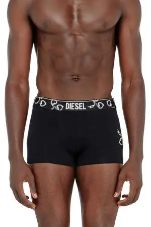 DIESEL® Three-pack Boxer Briefs With Handcuff Motif