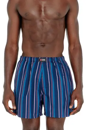 DIESEL® 3-pack Cotton Boxers Solid Stripe Floral