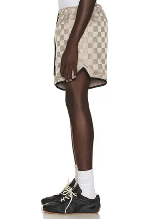 Fear Of God Checkered Gym Short - Seal