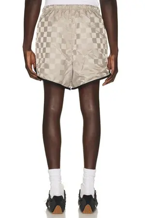 Fear Of God Checkered Gym Short - Seal