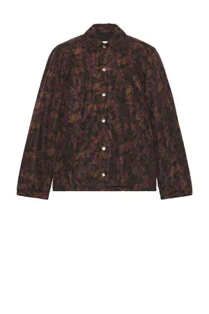 Dries Van Noten Vorries Floral Print Padded Jacket