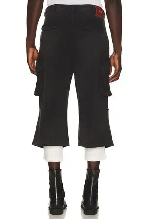 424 Ripped Bermuda Shorts