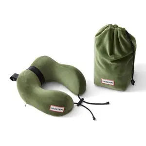 Hunter Ellis Contour Travel Neck Pillows - Cypress Green