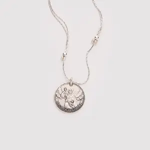 &LIVY Livy Better Together Mary/gabriel Expandable Necklace - Silver