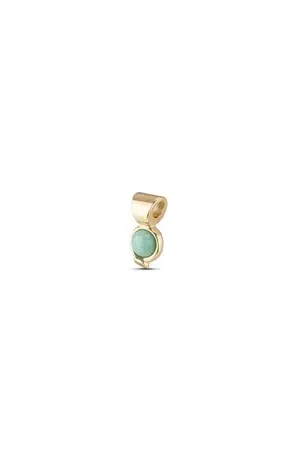 UNODE50 Charm Plated In 18k And Amazonite Stone