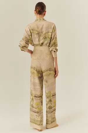 EXQUISE Cecelia Classic Relaxed Wide Legs