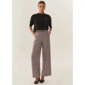 EXQUISE Julianna Chic Fluid Wide Leg Pants