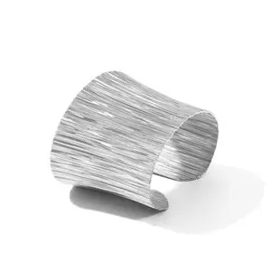 LAMINAR JEWELRY Cascade Cuff Bracelet - Silver