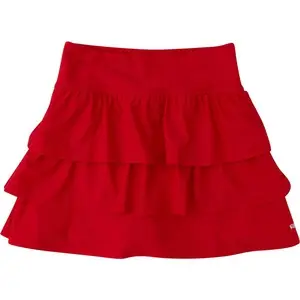 RUFFLEBUTTS Upf50+ Active Skort - Red