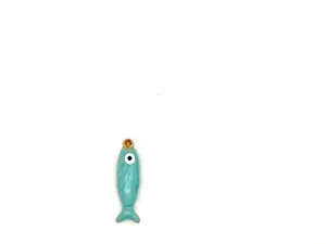 GEMINI JEWELRY Coastal Enamel Fish Pendant