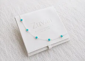 ZUVAN December Birthstone Turquoise Bracelet