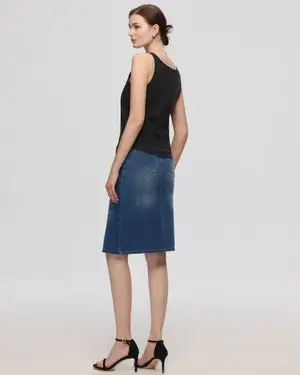 JUANA Denim Atelier Midi Skirt