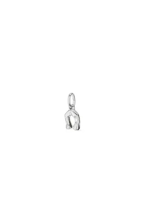 UNODE50 Sterling Plated Horseshoe Charm