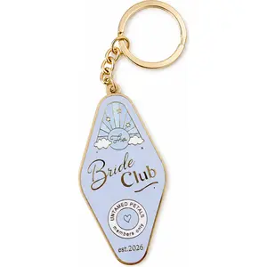 UNTAMED PETALS Bride Club Keychain - Blue