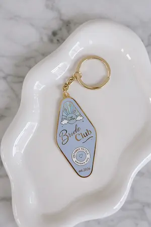 UNTAMED PETALS Bride Club Keychain