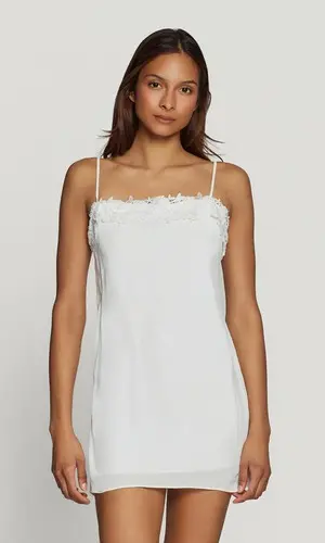 Generation Love Elle Lace Combo Cami Dress - White