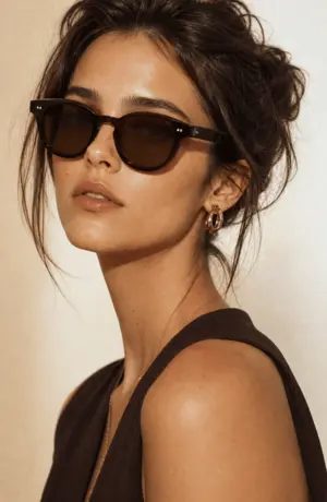 COSSINO Jamie 46mm Wayfarer Sunglasses
