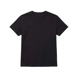 BRODIE CASHMERE Weekend Boxy Tee - Black