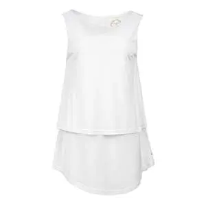CONQUISTA Layered Tunic - White